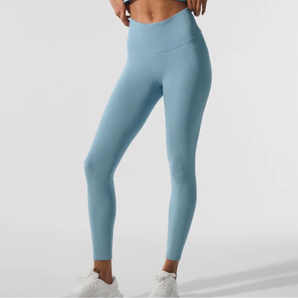 ALO Yoga | Pants & Jumpsuits | Alo Yoga Celestial Blue Set | Poshmark